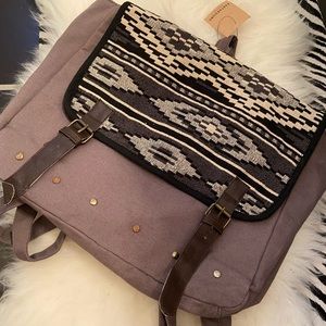 EARTHBOUND | Bags | Nwt Earthbound Backpack Boho Canvas Flap Bag | Poshmark